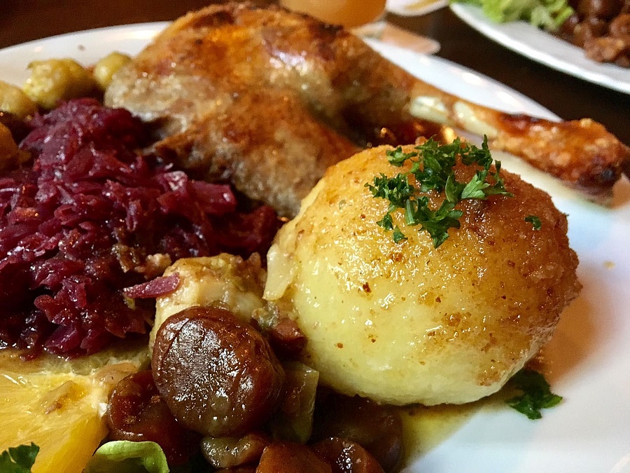 Gänseessen in Frankfurt