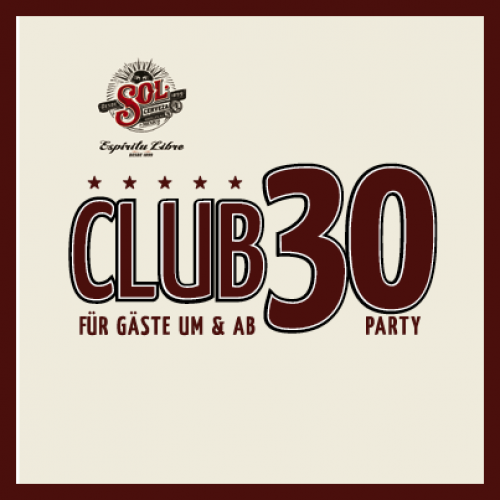 Entdecke die Veranstaltung Club 30 Party in Hanau